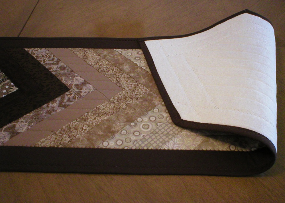 handmade quilted table runner
