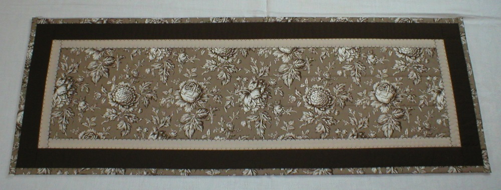 handmade quilted table runner