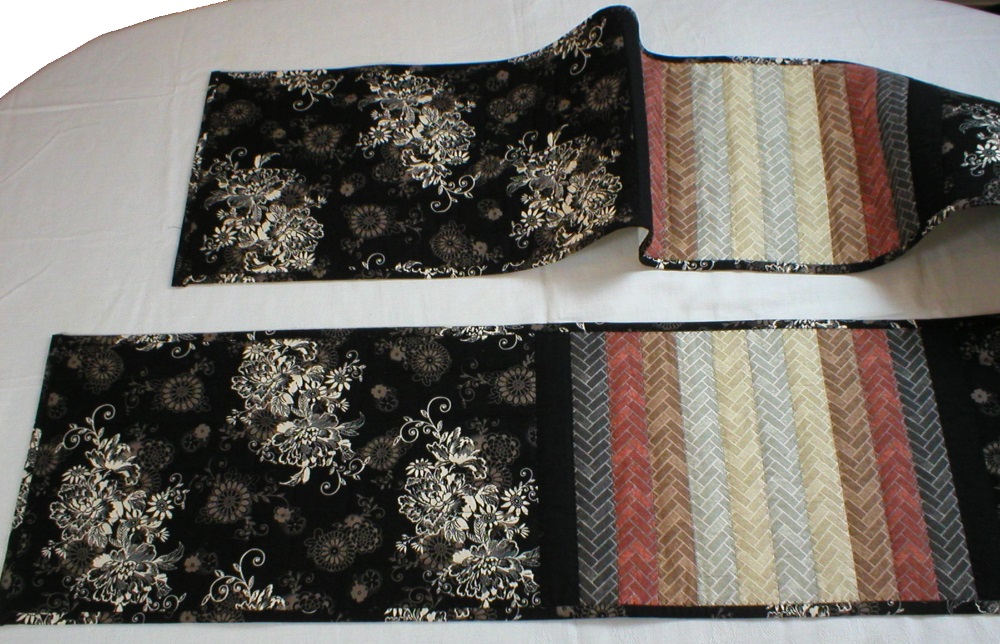 handmade quilted table runner