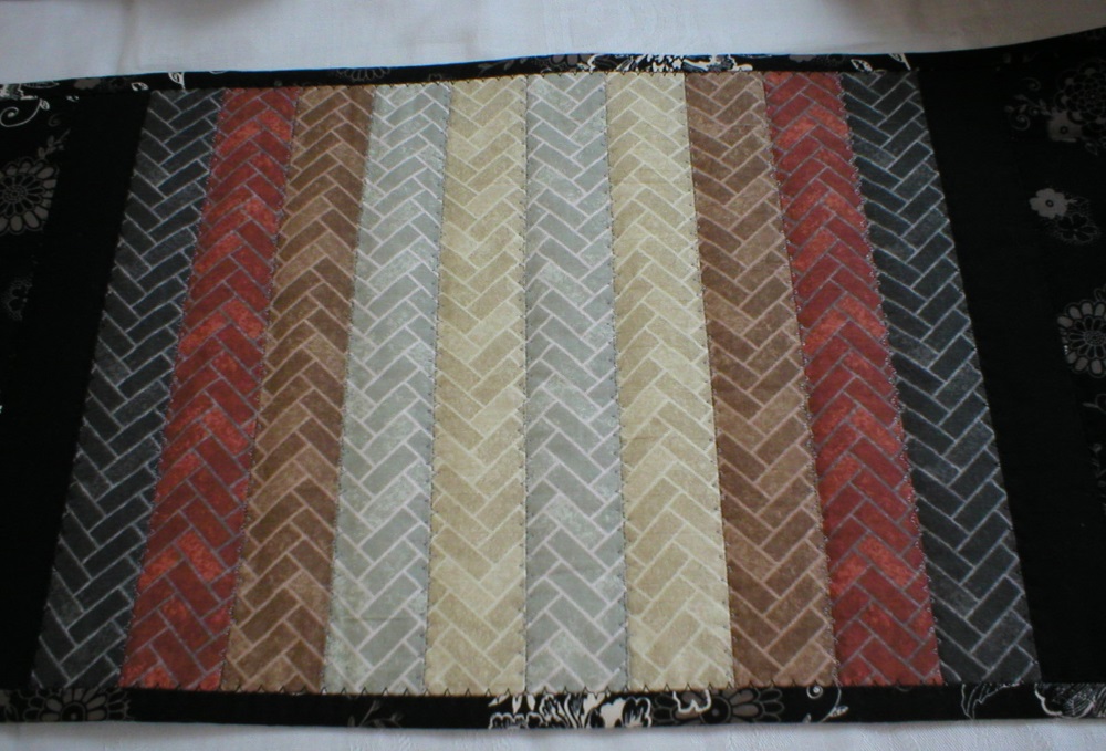 handmade quilted table runner