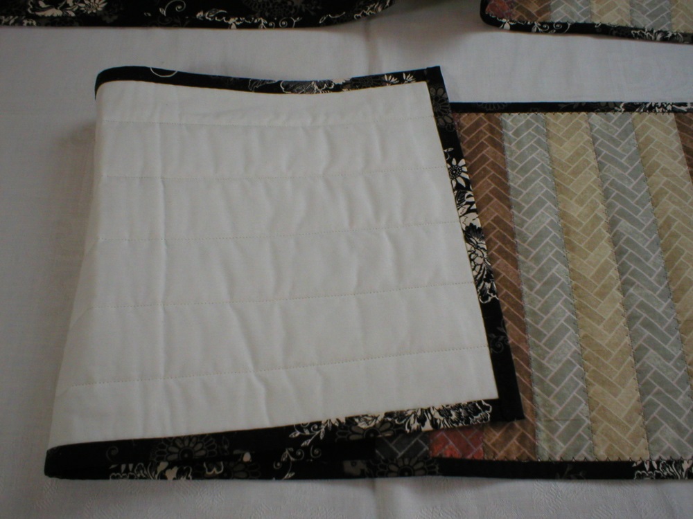 handmade quilted table runner