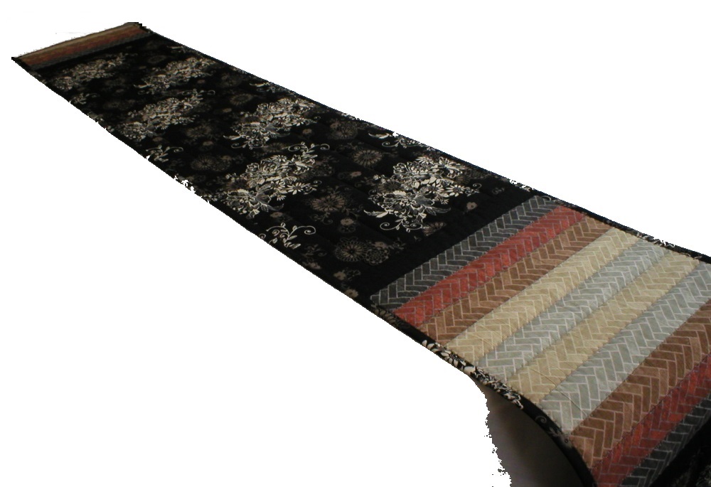 handmade quilted table runner