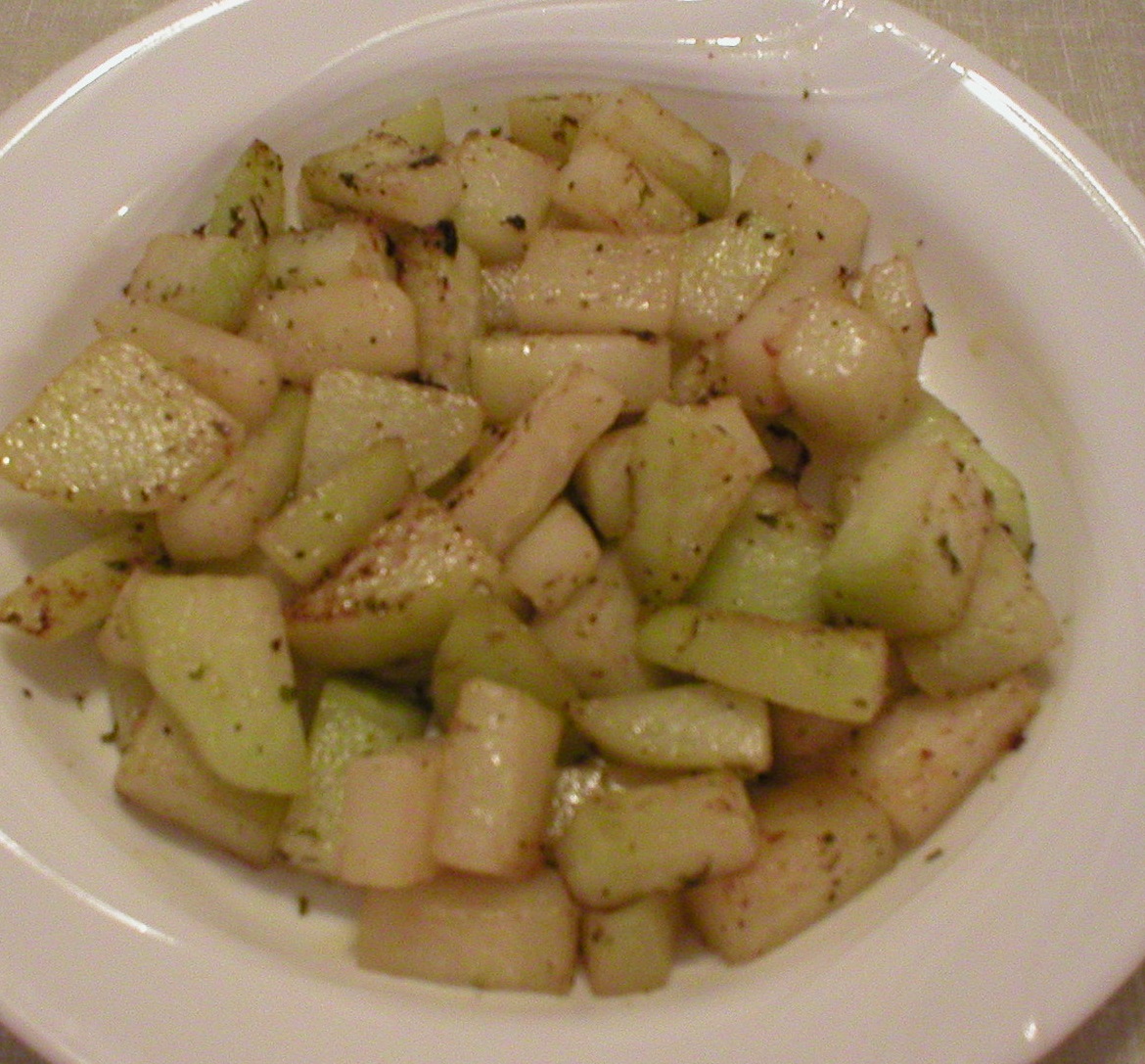 Simple Delicious Sauteed Kohlrabi